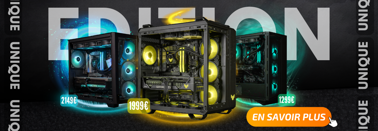 Votre PC Gamer au meilleur prix ! / FlowUP Boutique PC gamer